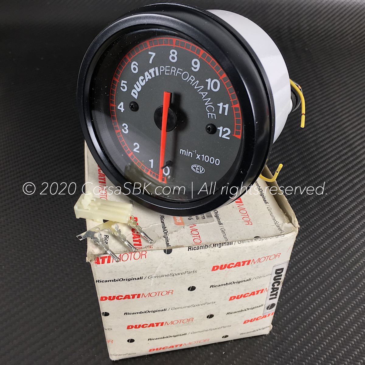 Ducati Performance tachometer REV RPM counter Monster 400 600 750 900 ...
